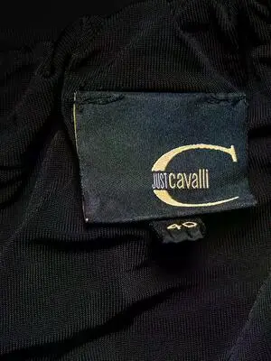 Just Cavalli Sequin-embellished Graphic Top