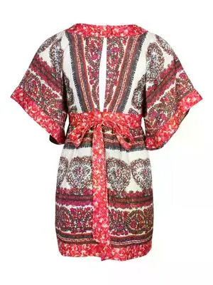Anna Sui Printed Mini Dress