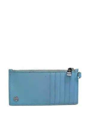 Tory Burch Leather Cardholder - Blue