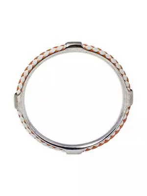 TOD'S Engraved Metal Bangle Bracelet