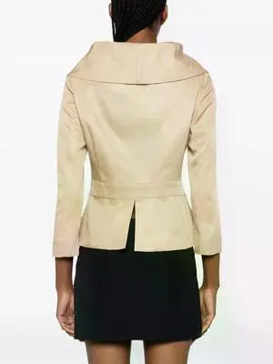 Valentino Garavani 1990s Wide-collar Satin Jacket