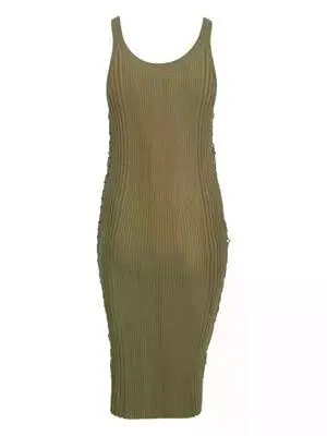 ALEXANDER WANG Ribbed Midi Dress