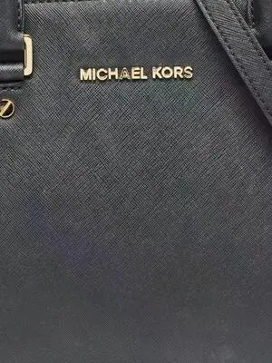 Michael Kors Selma Textured-leather Tote Bag
