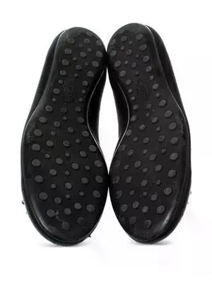 TOD'S Stud-detail Leather Ballet Flats