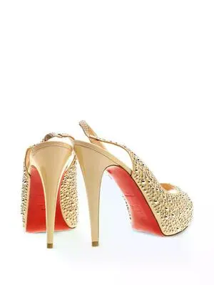 CHRISTIAN LOUBOUTIN Stud-embellished Heeled Sandals