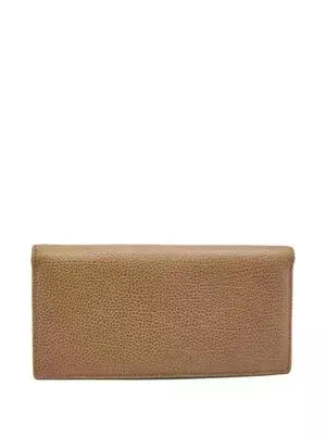 Carolina Herrera Leather Wallet - Neutrals