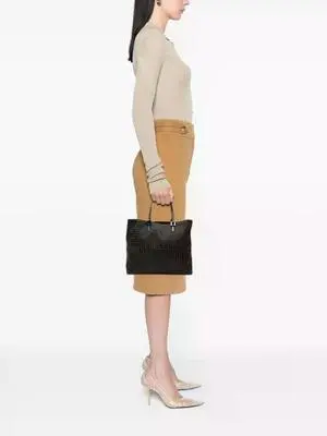 Fendi Zucchino Canvas Tote Bag