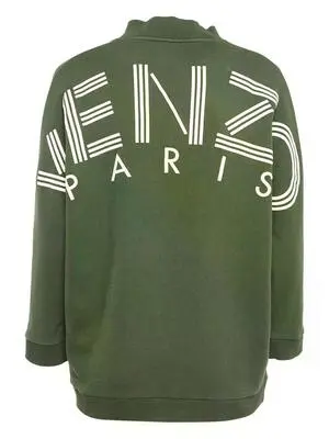 Kenzo Ribbed V-neck Sweatshirt