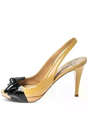 Miu Miu Peep Toe Pumps