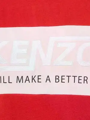 Kenzo Logo Embroidered Sweatshirt