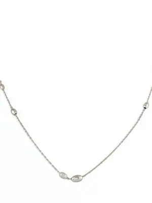 HASBA 18k White Gold Diamond Necklace