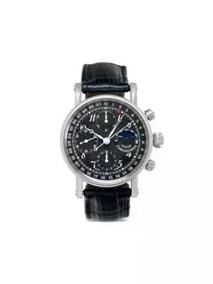 CHRONOSWISS Lunar Chronograph 38mm - Black