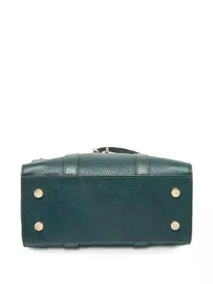 Michael Kors Logo-lettering Leather Tote Bag - Green