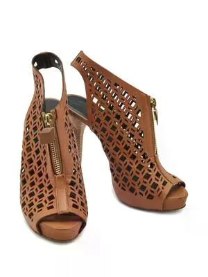 Pierre Hardy Laser-cut Zip Booties