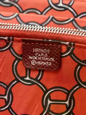 Hermès 2003 Azap Wallet - Red