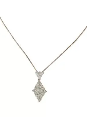 LB EXCLUSIVE Platinum Kite Diamond Necklace
