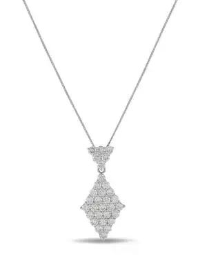 LB EXCLUSIVE Platinum Kite Diamond Necklace