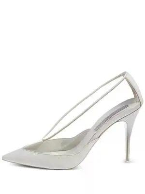 Stella McCartney 110mm Leather-panel Pumps