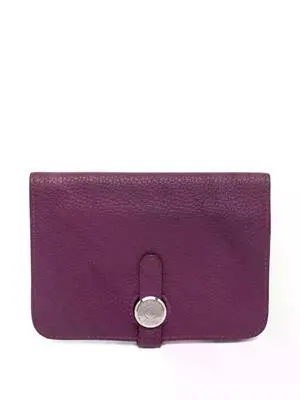 Hermès 2014 Dogon Card Case - Purple