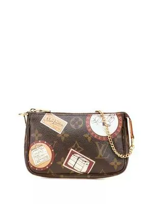 LOUIS VUITTON 2008 Monogram Patch Mini Pochette Accessoires