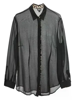 Just Cavalli Semi-sheer Blouse
