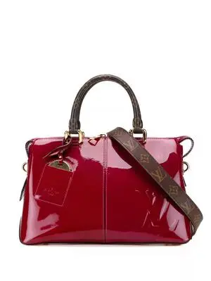 LOUIS VUITTON Vernis Miroir Tote Satchel - Purple
