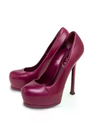 Saint Laurent 125mm Tribtoo Pumps - Red