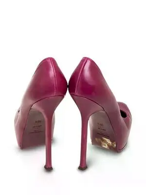 Saint Laurent 125mm Tribtoo Pumps - Red