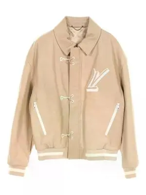 LOUIS VUITTON Leather Bomber Jacket
