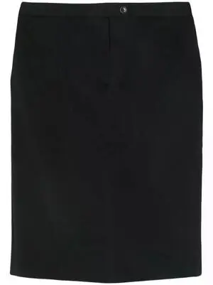 Burberry 2000s Wool Pencil Skirt