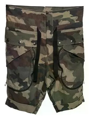 Faith Connexion Camouflage Cargo Shorts