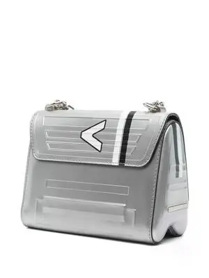 LOUIS VUITTON Space Twist Pm Shoulder Bag - Silver