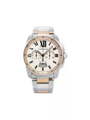 CARTIER Calibre De Chronograph - White