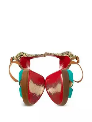 CHRISTIAN LOUBOUTIN 140mm Leather Sandals