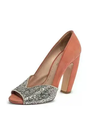 Miu Miu 105mm Glitter-detailing Pumps