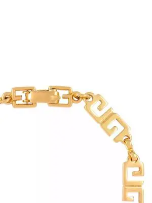 Givenchy 1980s Square G Link Bracelet