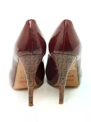Fendi Patent-finish Stiletto Pumps