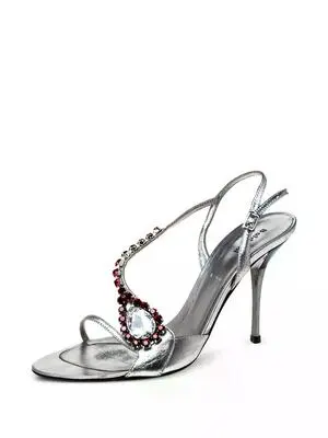 BALDININI 95mm Embellished Slingback Sandals