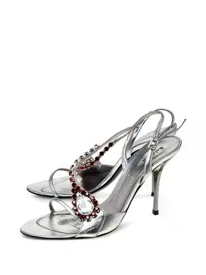 BALDININI 95mm Embellished Slingback Sandals