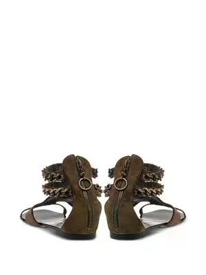 GIUSEPPE ZANOTTI Braided-strap Sandals