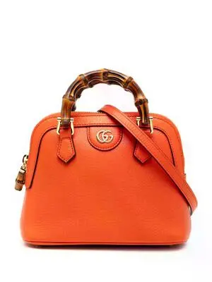 Gucci Mini Diana Dome Satchel - Orange