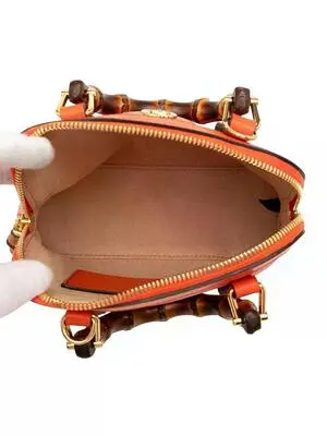 Gucci Mini Diana Dome Satchel - Orange