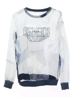 Kenzo Sheer Logo Sweatshirt