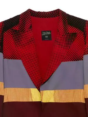 JEAN PAUL GAULTIER 1996 Trompe L'oeil Print Jacket