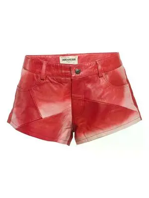 Zadig&Voltaire Leather Shorts