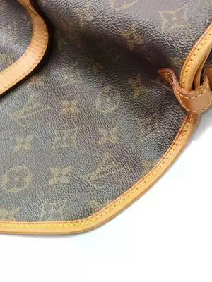 LOUIS VUITTON Monogram Saumur Shoulder Bag - Brown