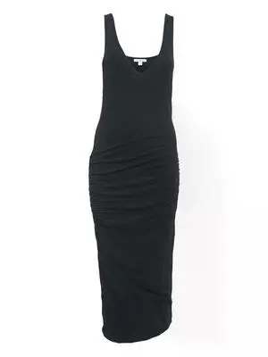 JAMES PERSE Gathered Midi Dress
