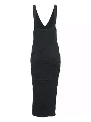 JAMES PERSE Gathered Midi Dress