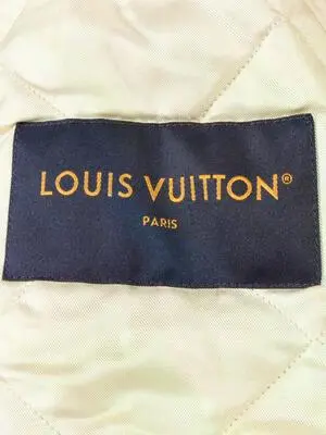 LOUIS VUITTON 2010s Destroyed Workwear Denim Jacket
