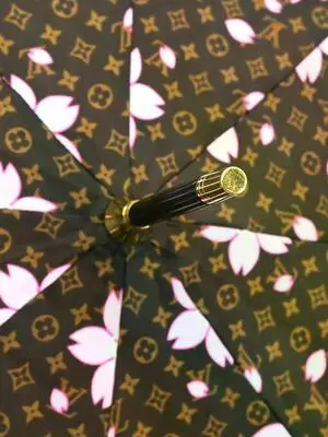 LOUIS VUITTON 1990-2000 Cherry Blossom Umbrella